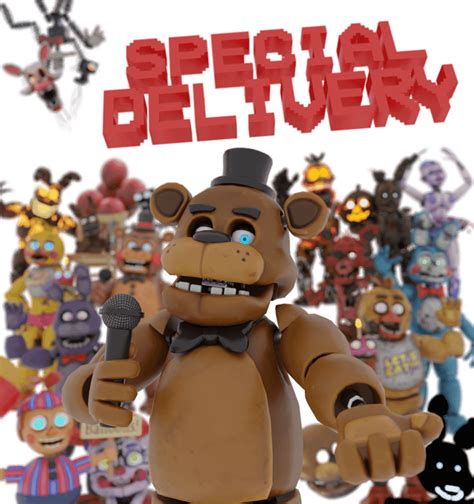 Fnaf Ar Poster Models By Illumix And Scott Cawthon Port By Gokuderp2 And Mlspencemakesart