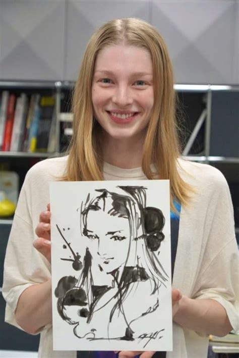 Hunter Schafer Drawn By Yoji Shinkawa Rredscarepod