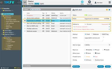 Alert Management Highlight Help