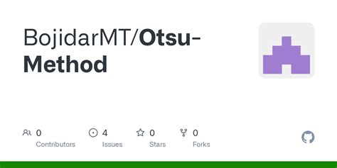 Github Bojidarmt Otsu Method