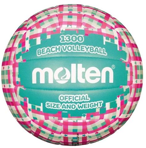 Мяч волейбольный Molten V5B1300-CB, 5 размер, розовый, зеленый купить ...