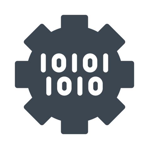 Binary Generic Blue Icon