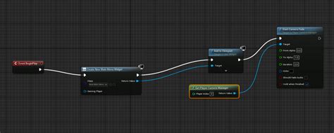 why doesn t my fade into scene work r unrealengine