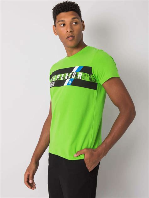 Зелена памучна тениска с щампа Trendo Bg