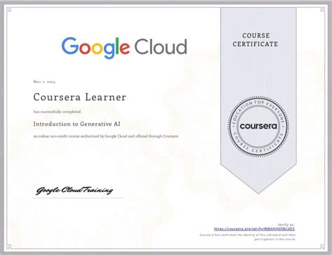 srini vasan on linkedin generative ai course completed