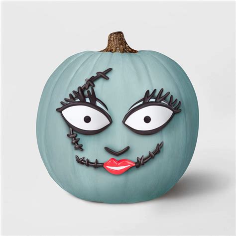 Jack And Sally Pumpkin Carving Template