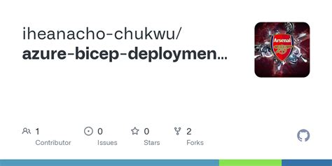 Github Iheanacho Chukwuazure Bicep Deployment Series