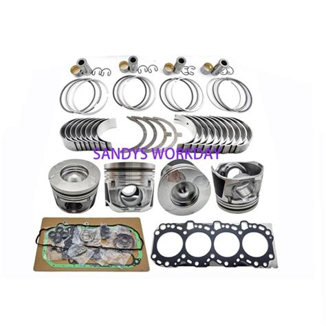 1kd Overhaul Rebuild Kit With Gasket Set Bearings For Toyota Engine