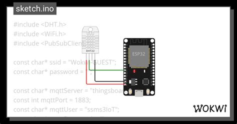 Dht22 Ke Platform Iot Thingsboard Wokwi Esp32 Stm32 Arduino Simulator