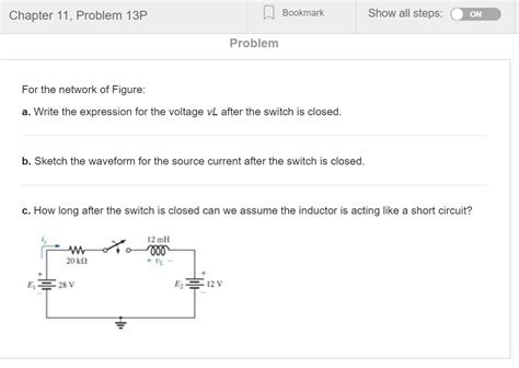 Solved Chapter 11 Problem 13p Bookmark Show All Steps On