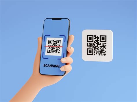 Premium Vector Scanning Qr Code Inside Mobile Concept Vector Hand