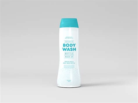 Premium Psd Body Wash Bottle Mockup