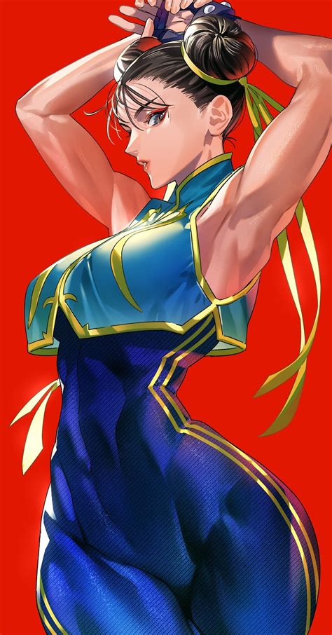 Chun Li Чунь Ли Игровая эротика Street Fighter Уличный Боец