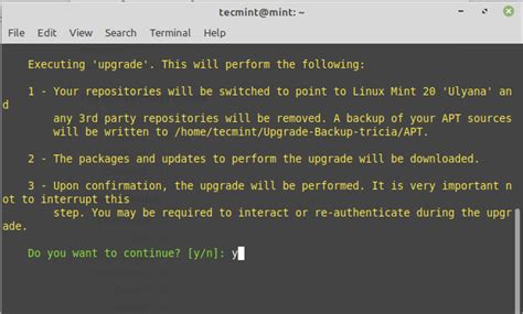 How To Upgrade To Linux Mint 20 Ulyana