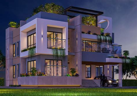 Architecture Landscaping 3drendering Modernarchitecture 3dsmax Vray… Md Bellal Hossain