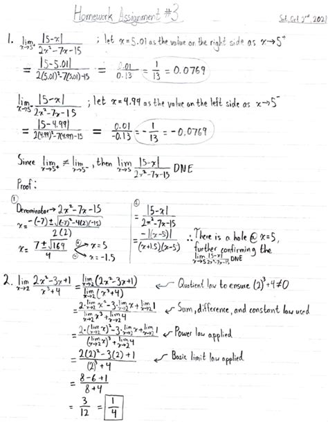 Homework Assignment 3 Calc1000a I Hm Ls X F Et X 5 01 O ~ H E V0 I Llt