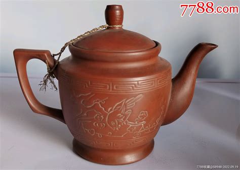 文时期喜鹊梅花紫砂壶紫砂壶图片鉴赏收藏价值7788青瓷收藏