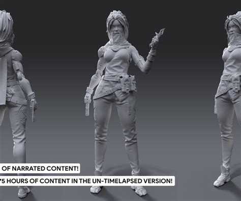 Artstation Aaa Game Character Creation Tutorial Part1 High Poly