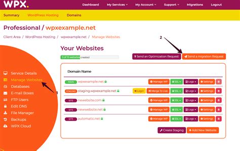 I Want To Migrate My Site To WPX How Can I Start The Migration WPX Net