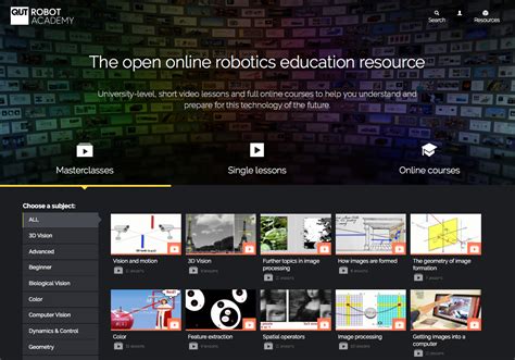 Robot Academy Robohub