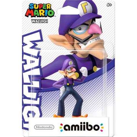 Nintendo Super Mario Amiibo Waluigi Mini Figure Toywiz