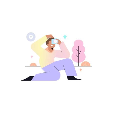 Premium Vector Influencer Illustrations For Social Media Visual