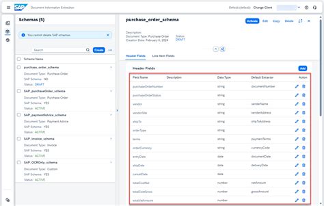 Create Custom Schema For Purchase Order Documents Sap Tutorials