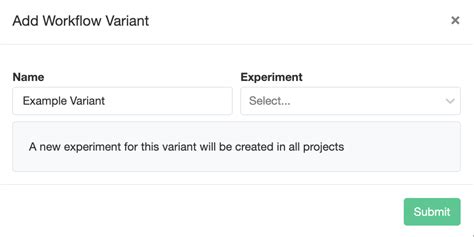 Workflows Variants Uncountable Knowledgebase