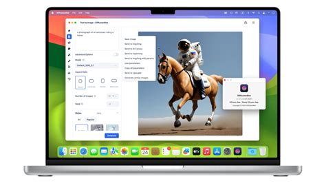 新しいUIを導入しLoRAの強化や新しいIllusion機能を追加したMac用Stable DiffusionアプリDiffusion
