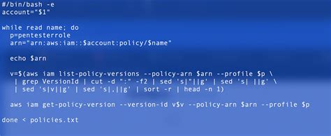 Aws Cli Query For A List Of Policies By Teri Radichel Cloud Security Medium