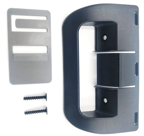 3851174031 Refrigerator Door Handle Black Kit Exact Fit Replacement