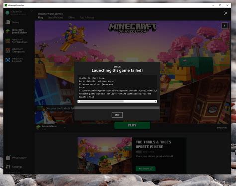 [java] minecraft launching the game failed error r minecrafthelp