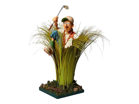 Guillermo Forchino The Golfer In The Rough Mille Miglia Gallery