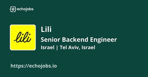 Hiring Senior Backend Engineer Israel Tel Aviv Israel Java Api Microservices Spring Sql