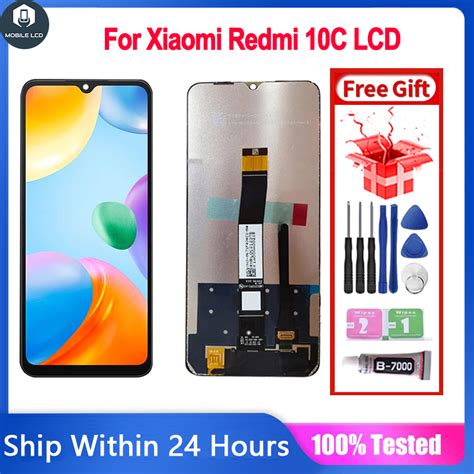 Original LCD With Frame For Xiaomi Redmi 9A 9C 10C POCO C40 Redmi 12C Poco C55 Redmi 13C Redmi