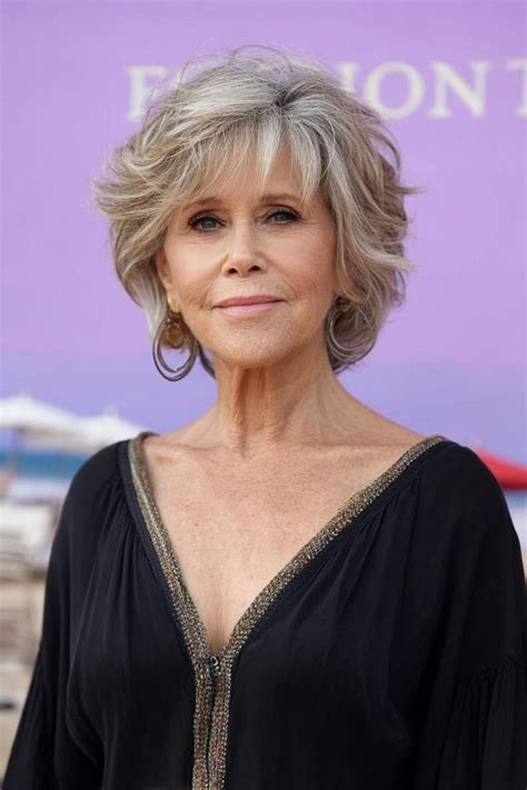 20 Jane Fonda Hairstyles To Try After 65 In 2025 Jane Fonda