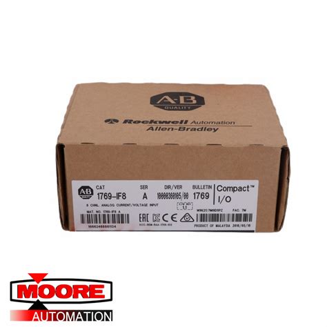 AB IF CompactLogix Pt Analog Input Module Manufacturer AB IF CompactLogix Pt