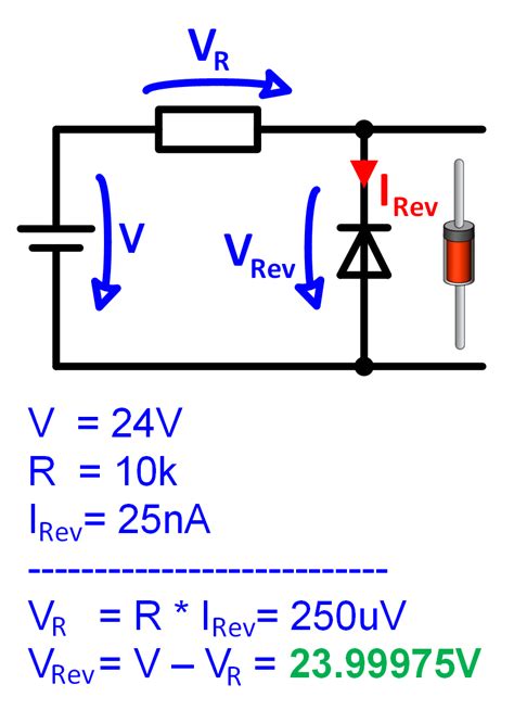 Diode Forward Bias Circuit Diagram
