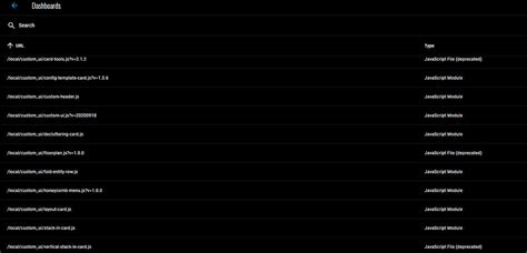 Javascript File Deprecated Frontend Home Assistant Community