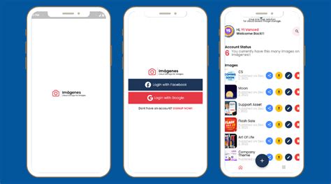 Imágenes Images Cloud Storage App Flutter Firebase Android iOS