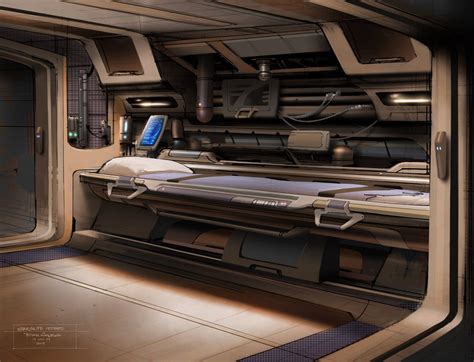 Star Wars Iii Ryan Church Concept Art Spaceship