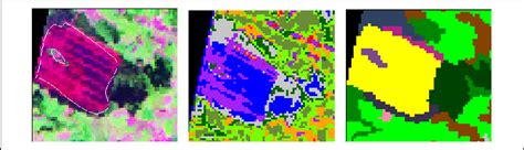 Landsat Etm Image Auf A Small Mire System In Southern Germany Left