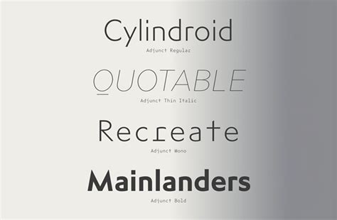 font news [new font release] process type foundry released adjunct the