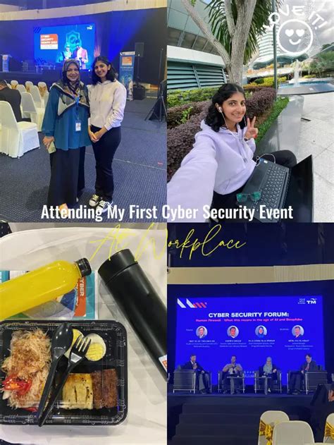 Attending My Companys Cyber Security Event 🔐 Galeri Disiarkan Oleh Neha Binwani Lemon8