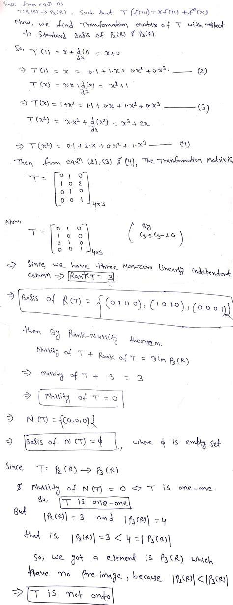 Solved Only 5 Use Matlab To Solve For Exercises 2 Through 6 Prove