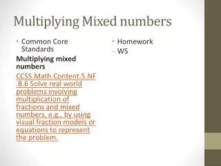 PPT Multiplying Fractions Mixed Numbers PowerPoint Presentation ID 4856707