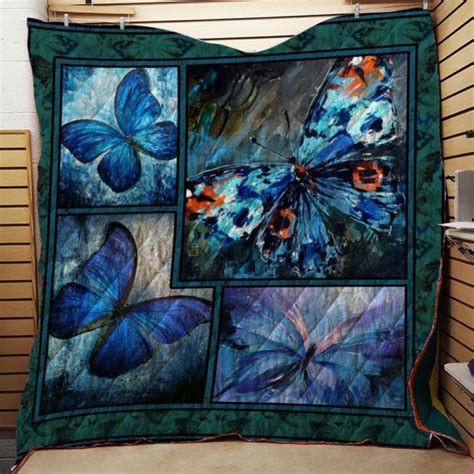 Butterflies 3d Customized Quilt Blanket Design Trend