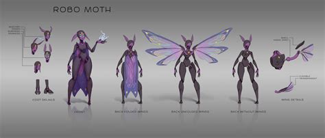 robo moth concept by takky milk on deviantart