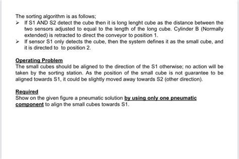 System Description The Figure Shows A Simple Sorting