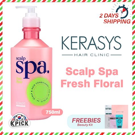 Kerasys Scalp Spa Fresh Floral Conditioner 750ml Shopee Philippines